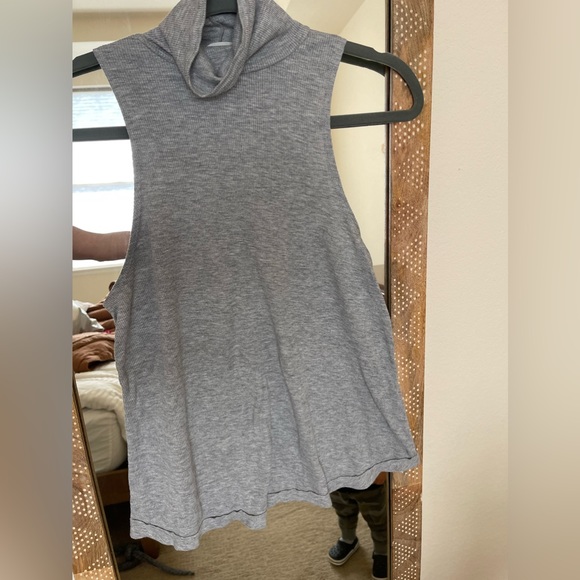 Free People | Tops | Free People Turtle Neck Tank | Poshmark